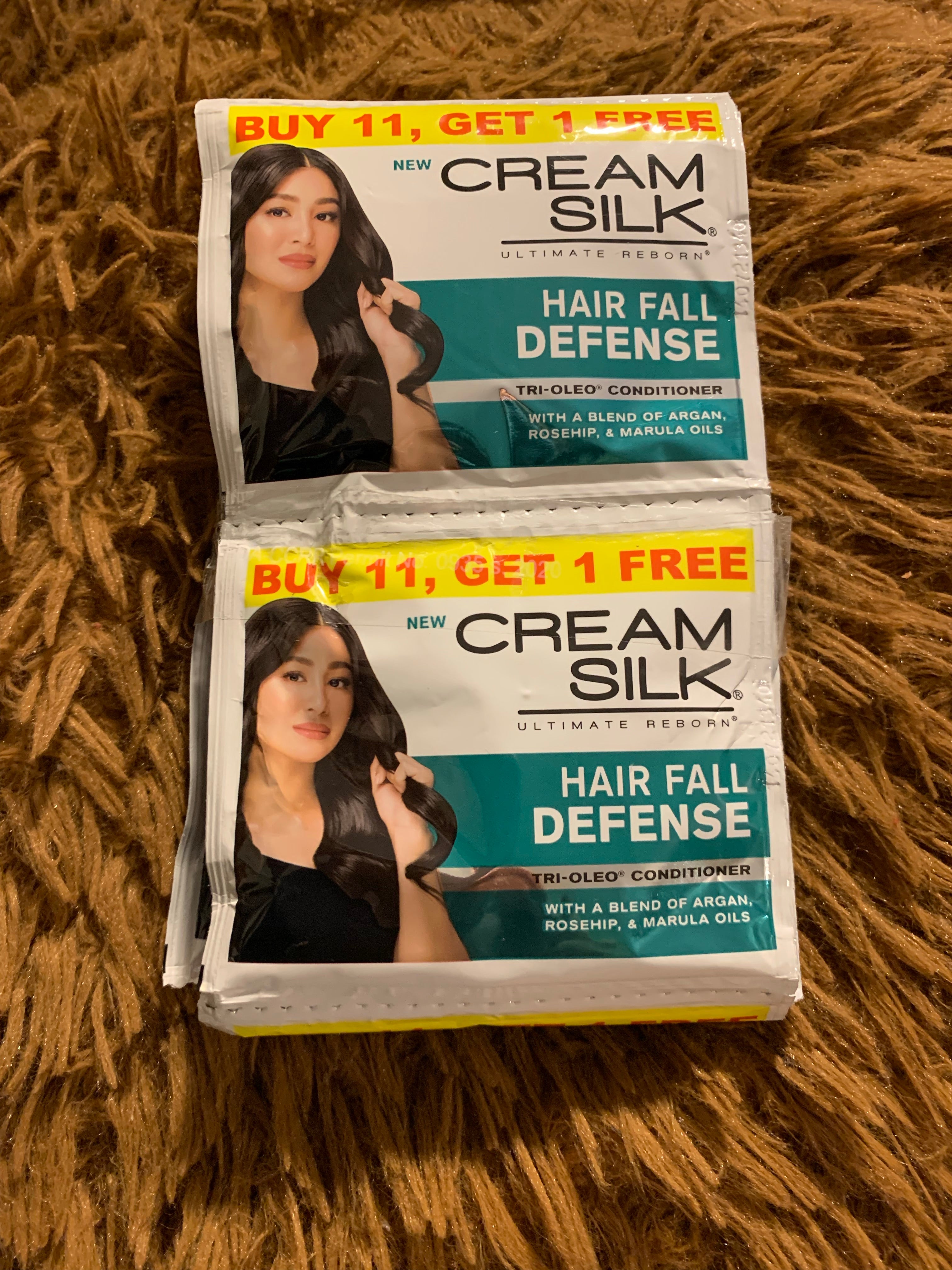 Cream Silk Conditioner Hair Fall Defense. 12 sachets. – PinoyAko Shoppe